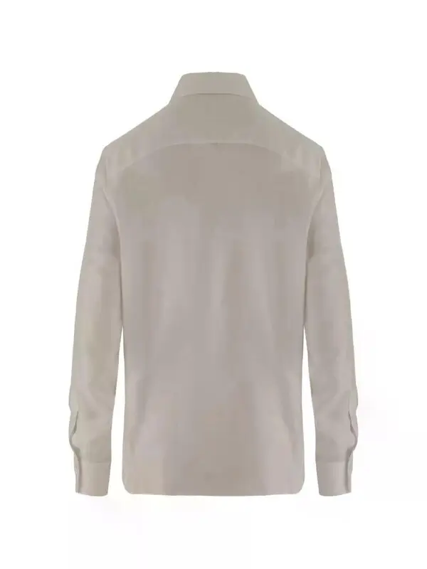 HER SHIRT Silk Flap-pocket Shirt