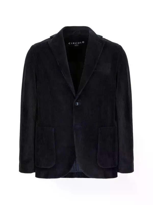 CIRCOLO 1901 Corduroy Single-breasted Blazer