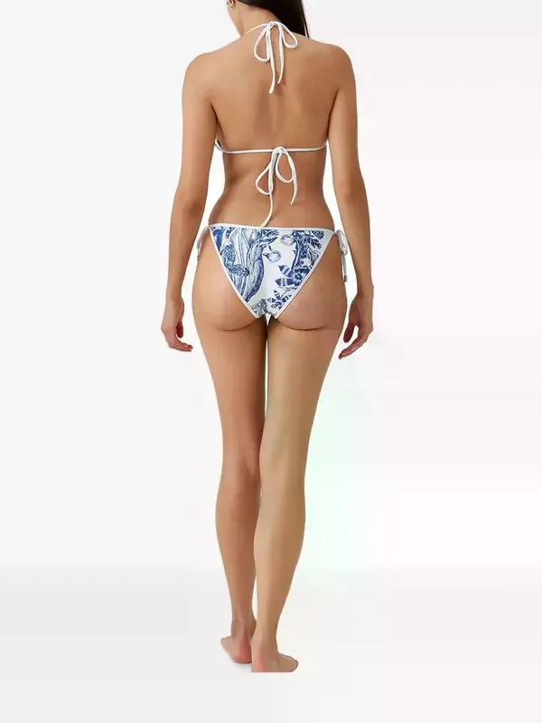 Melissa Odabash Malta Floral-print Bikini Bottoms