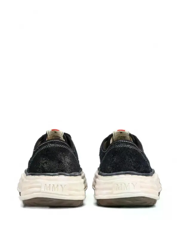 Mihara Yasuhiro Baker 26 Og Sole Glittery Suede Low-top Sneakers