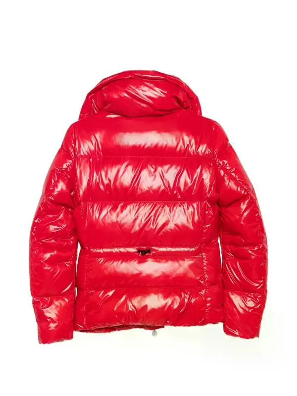 Moncler 2010s Padded Asymmetric-zip Jacket - Red
