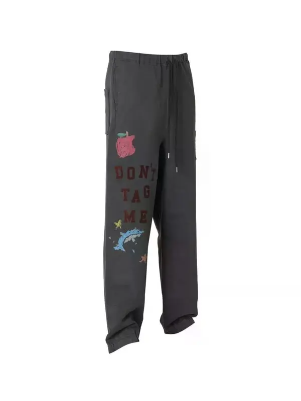 Mihara Yasuhiro Doodle Printed Sweat Pants