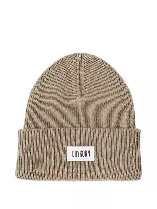 DRYKORN Loah_3 Ribbed-knit Beanie Hat - Neutrals
