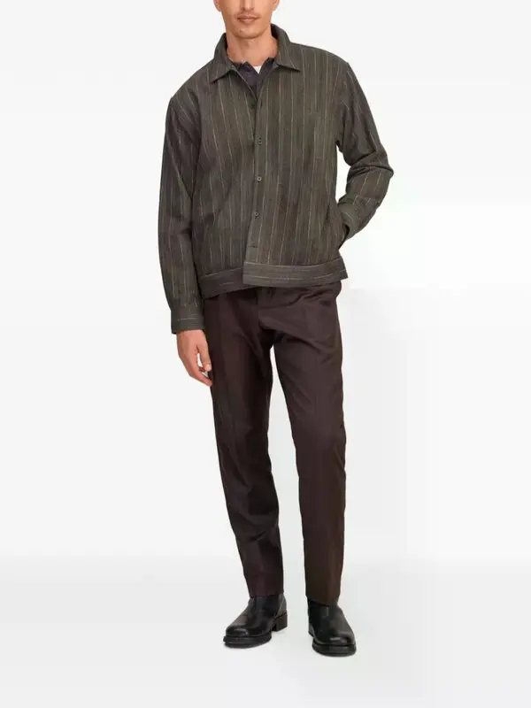 Nn07 Striped Reed Shirt