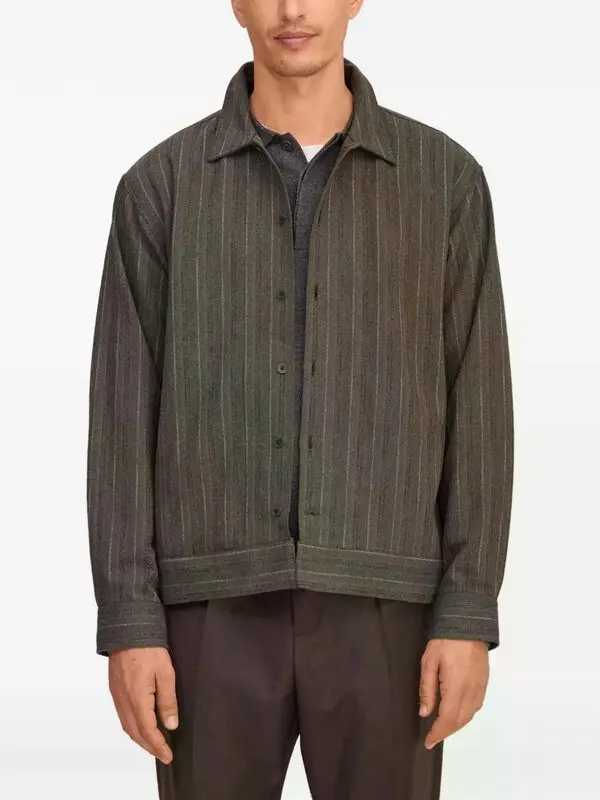 Nn07 Striped Reed Shirt