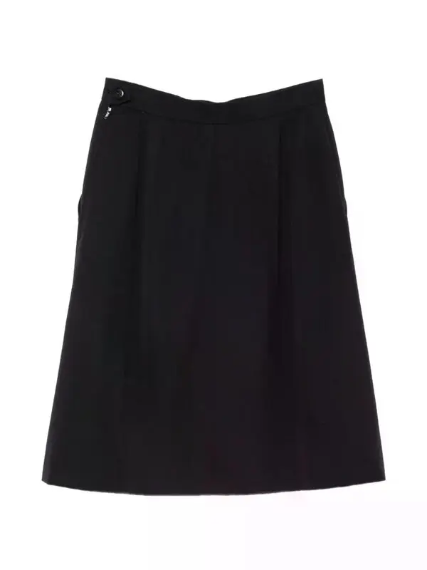 Saint Laurent 1980s A-line Mini Skirt