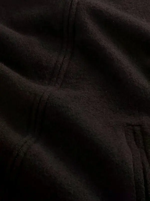 Nn07 Boiled Merino Zip-up Sweater