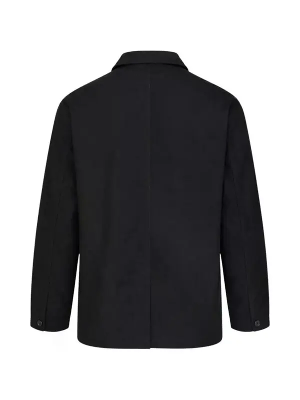 Comme Des Garçons Button-up Patch-pocket Jacket