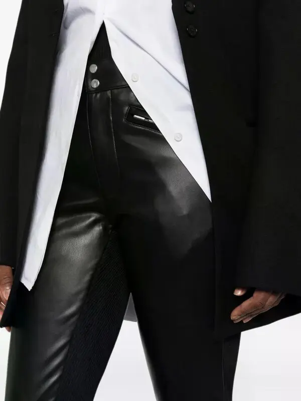 Sacai Panelled Slim-fit Trousers