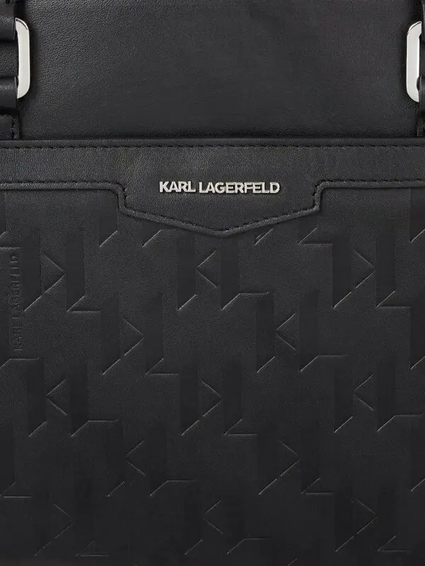 Karl Lagerfeld K/loom Leather Briefcase