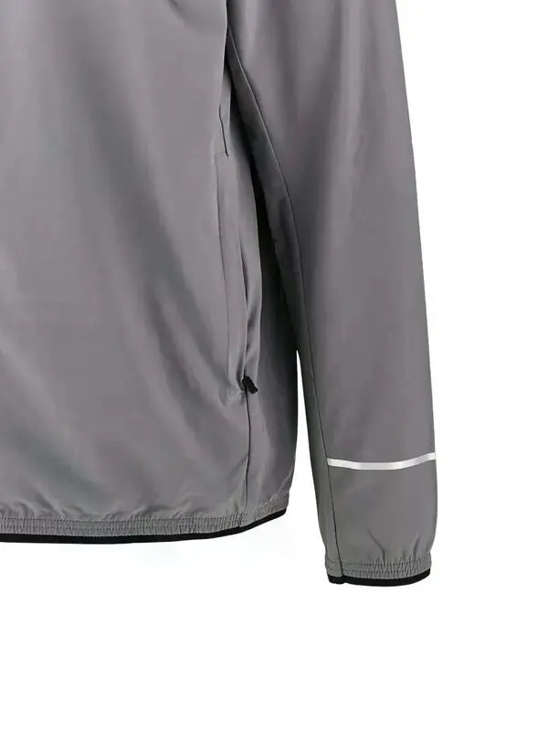EA7 Ventus 7 Logo-print Zip-up Hooded Jacket