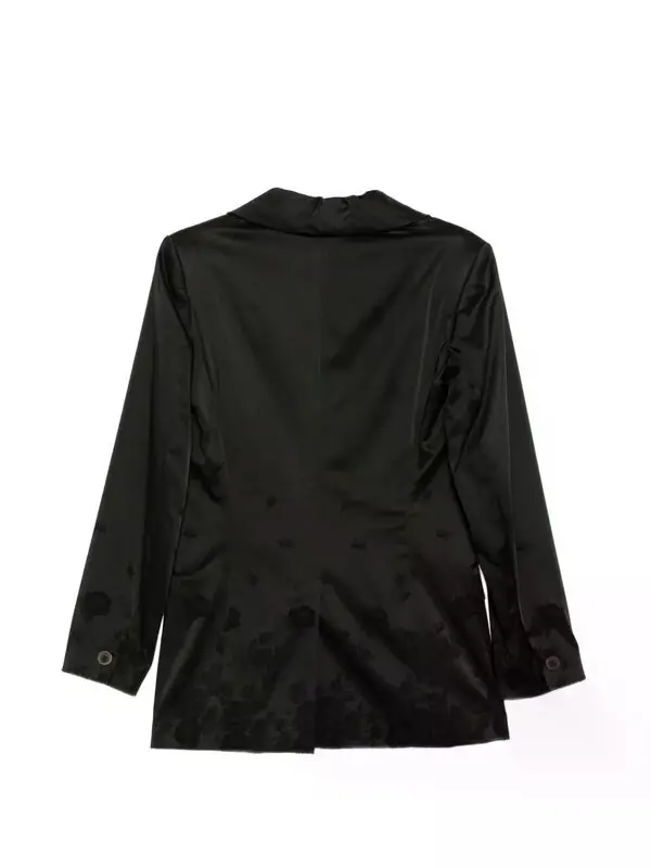 ROMEO GIGLI 1990s Floral-jacquard Jacket