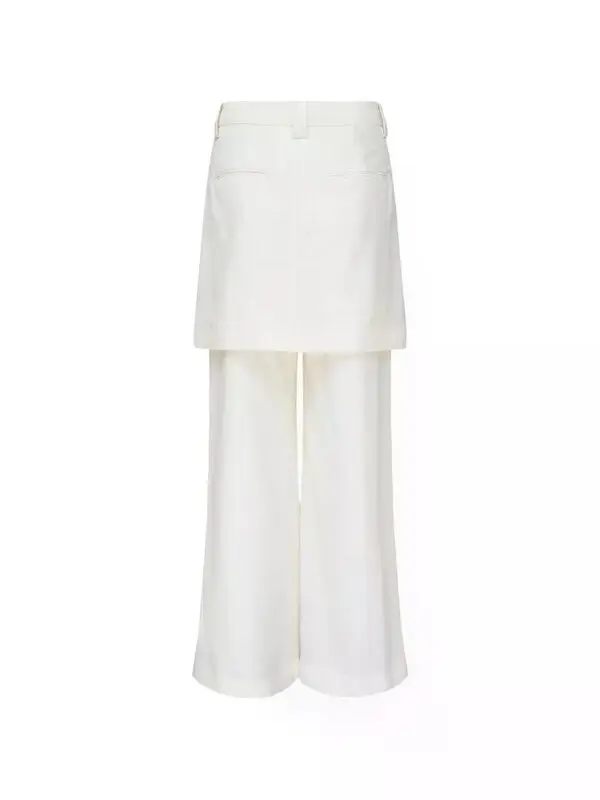 CLUB21 COLLECTION Lila Layered-design Trousers