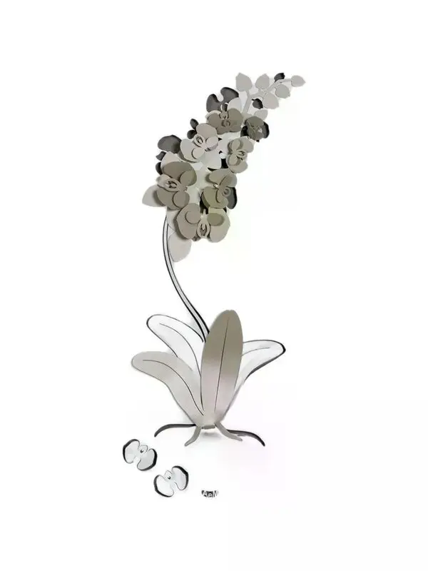ARTI & MESTIERI Orchid-motif Cutout Wall Art