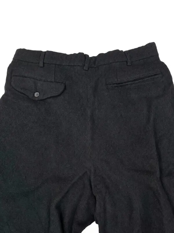 Comme Des Garçons Pleated Wide-leg Shorts