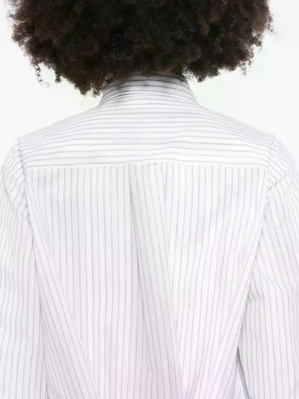Sacai Vertical-stripe Layered Shirt