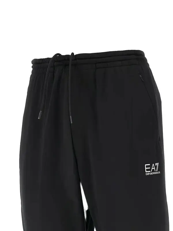 EA7 Logo-print Drawstring Track Pants