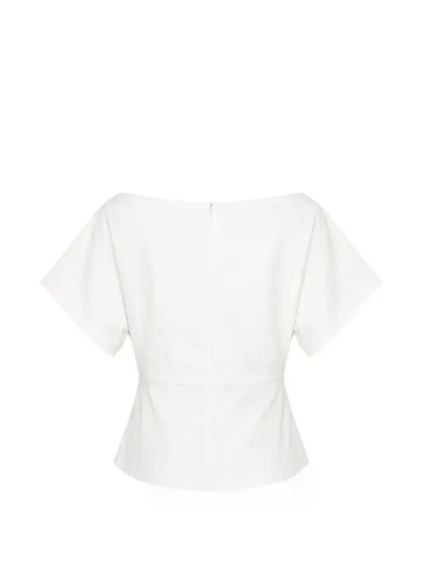 CLUB21 COLLECTION Tate Boat-neck Short-sleeve Top