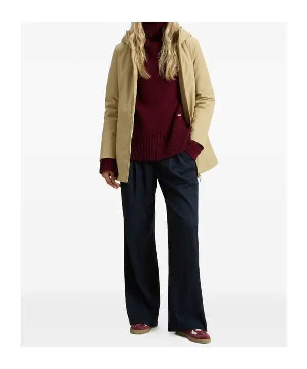 Woolrich Zip-up Hooded Coat