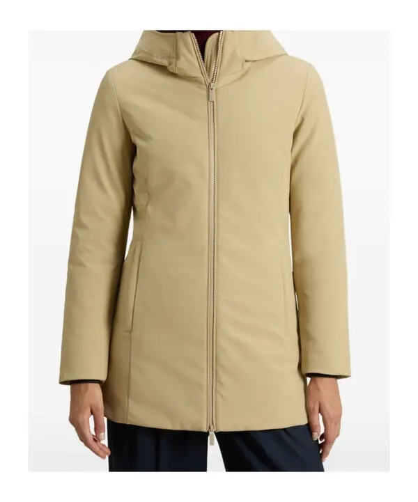 Woolrich Zip-up Hooded Coat