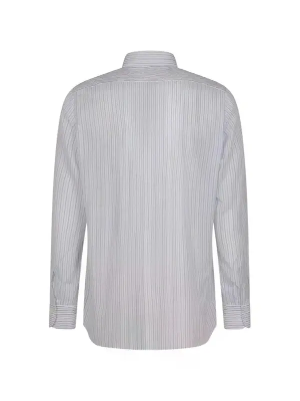 FINAMORE 1925 Vertical-stripe Shirt