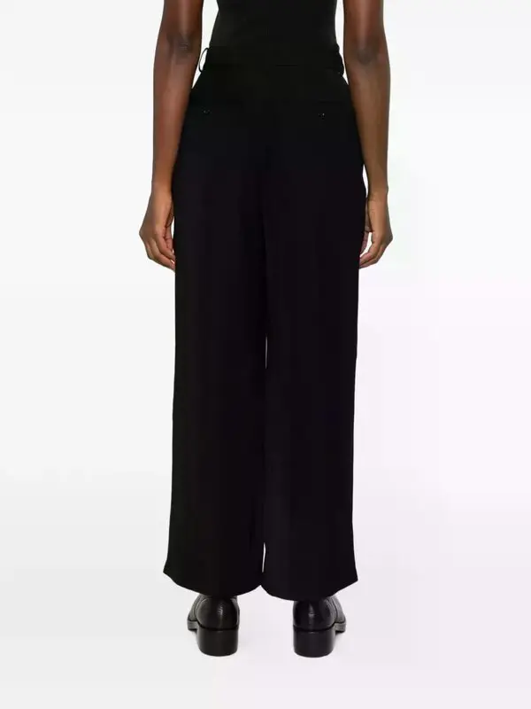 Sacai Belted Pleated Trousers