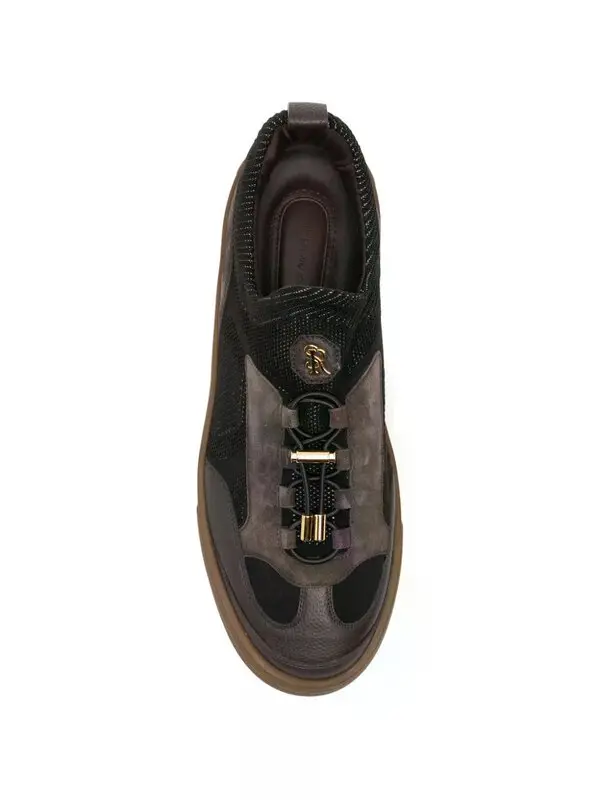 Stefano Ricci Panelled Mesh Sneakers
