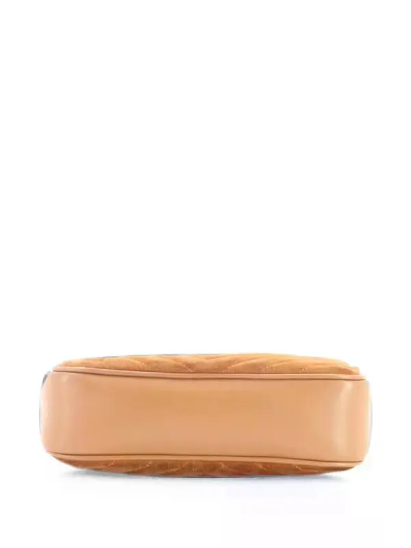Saint Laurent Lou Camera Bag Matelasse Chevron Suede Small Crossbody Bag