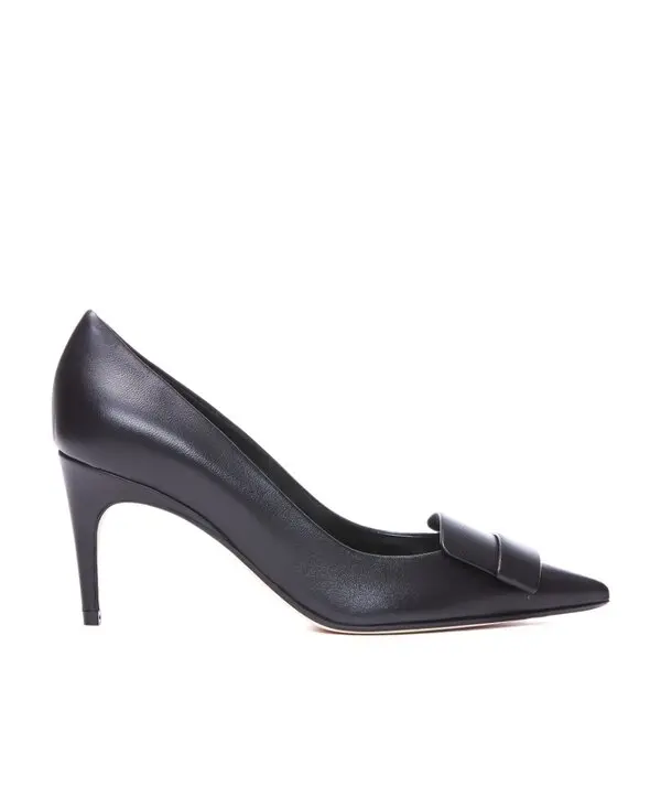 SERGIO ROSSI Pointed-toe Pump - Black