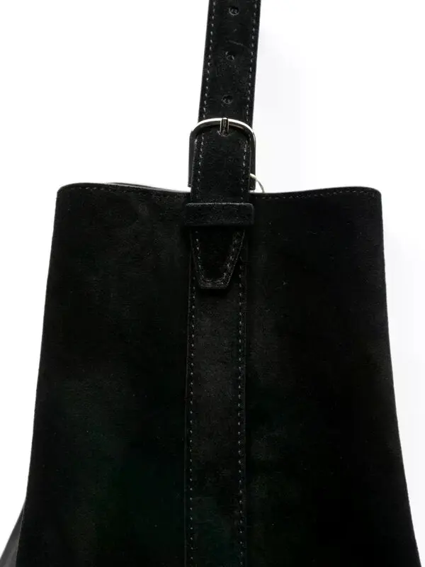 TOTEME Belted Suede Tote Bag