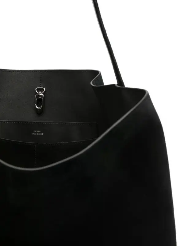 TOTEME Belted Suede Tote Bag