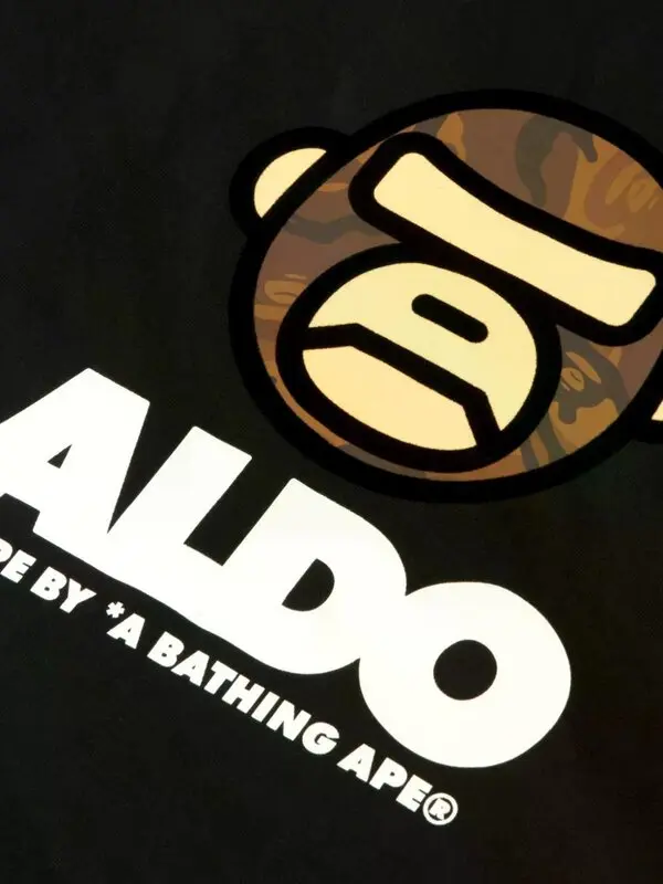 AAPE BY *A BATHING APE Aldo Crew-neck T-shirt - Black