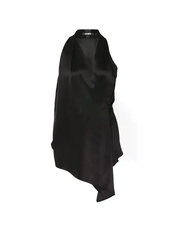 CLUB21 COLLECTION Clemence Asymmetric Wrap Top