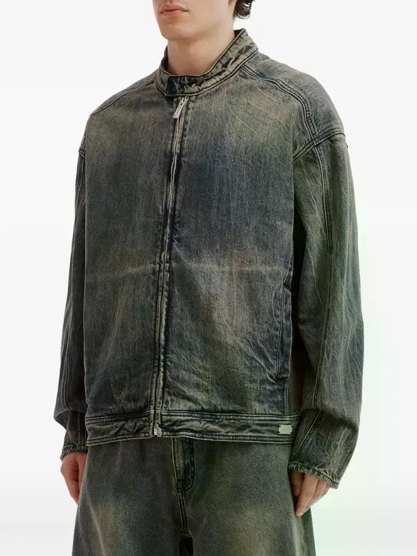 Izzue Acid-wash Denim Jacket