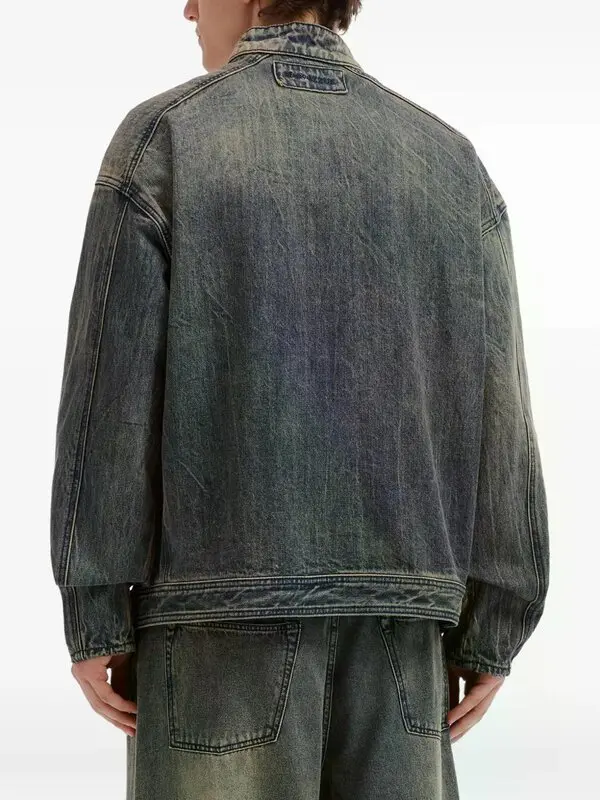 Izzue Acid-wash Denim Jacket