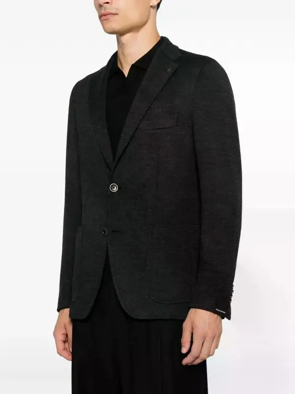 Tagliatore Notched-lapel Single-breasted Blazer