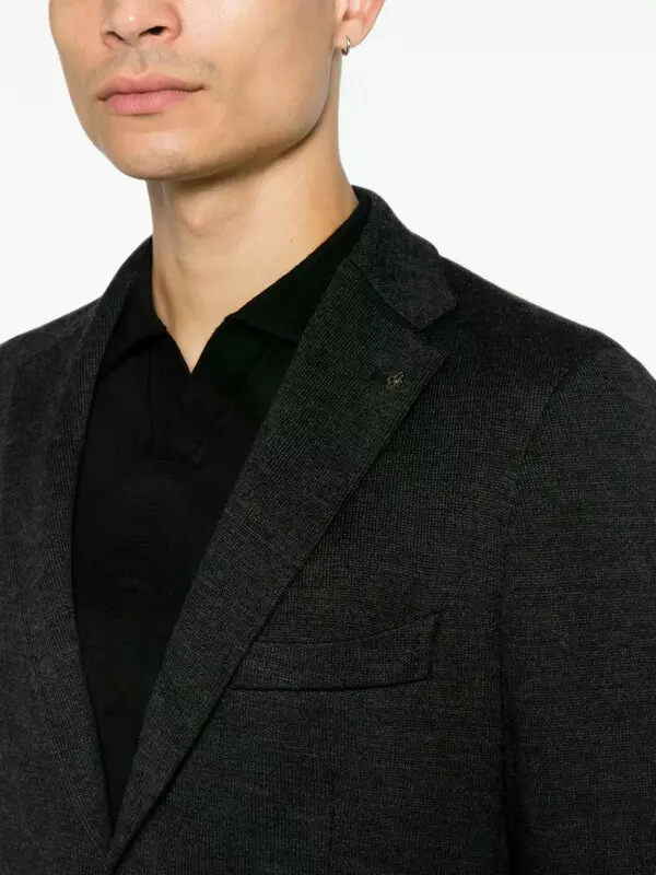 Tagliatore Notched-lapel Single-breasted Blazer