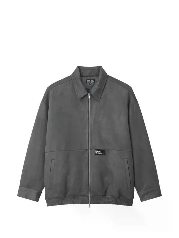 Izzue Logo-patch Zip-up Jacket