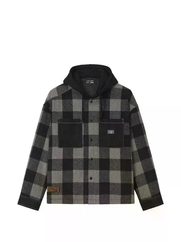 Izzue Check Hooded Jacket