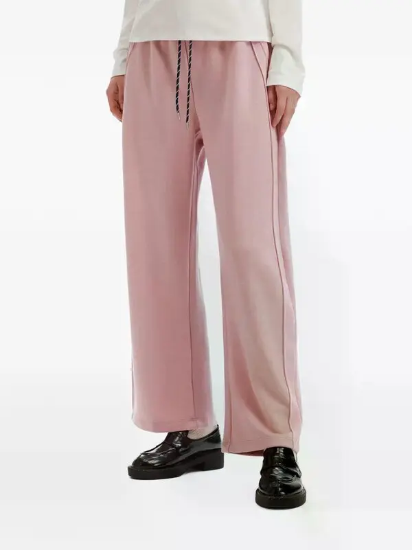 TOUT A COUP Drawstring Wide-leg Track Pants