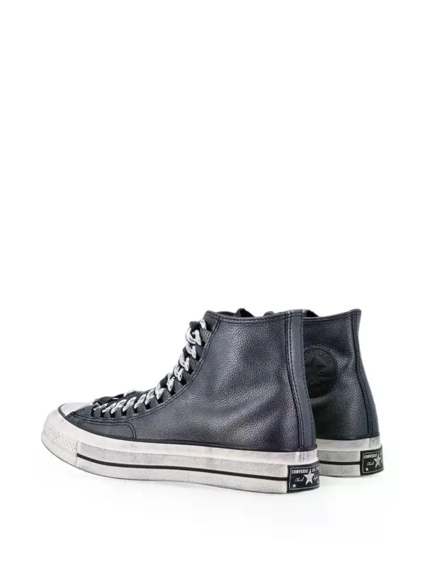 CONVERSE Chuck 70 Industrial Glam Chain-embellished High-top Sneakers