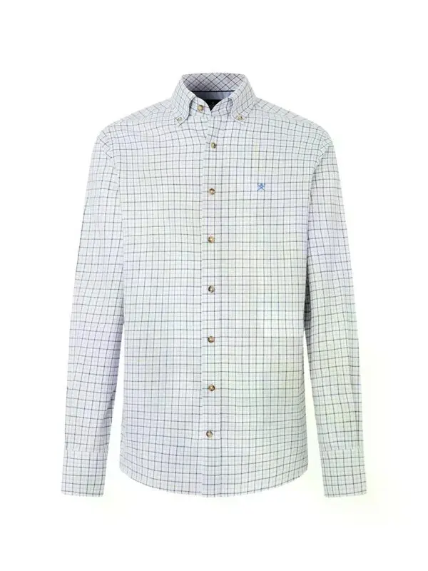 HACKETT LONDON Checked Buttoned Shirt