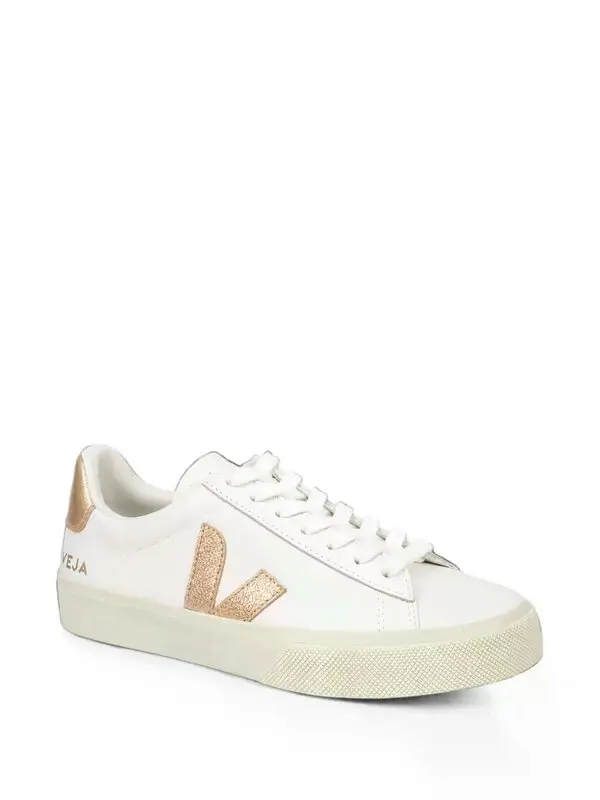 VEJA Field Metallic-logo Low-top Sneakers