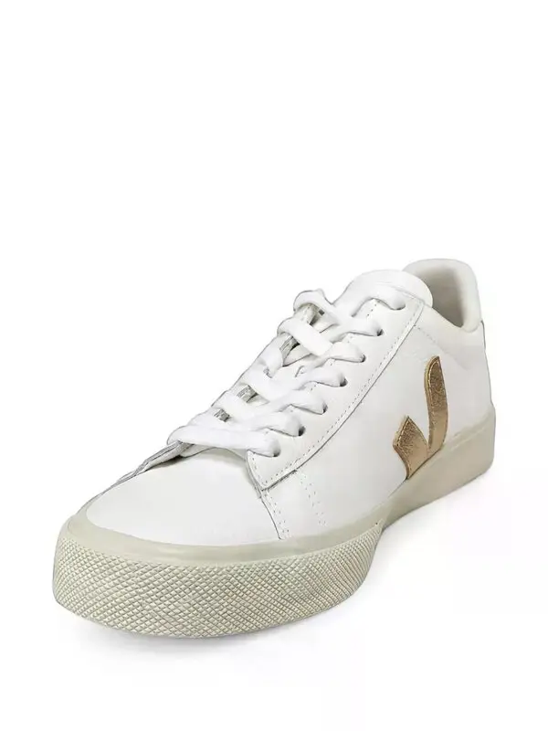 VEJA Field Metallic-logo Low-top Sneakers