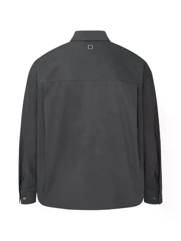 WOOYOUNGMI Logo-print Chest-pockets Shirt