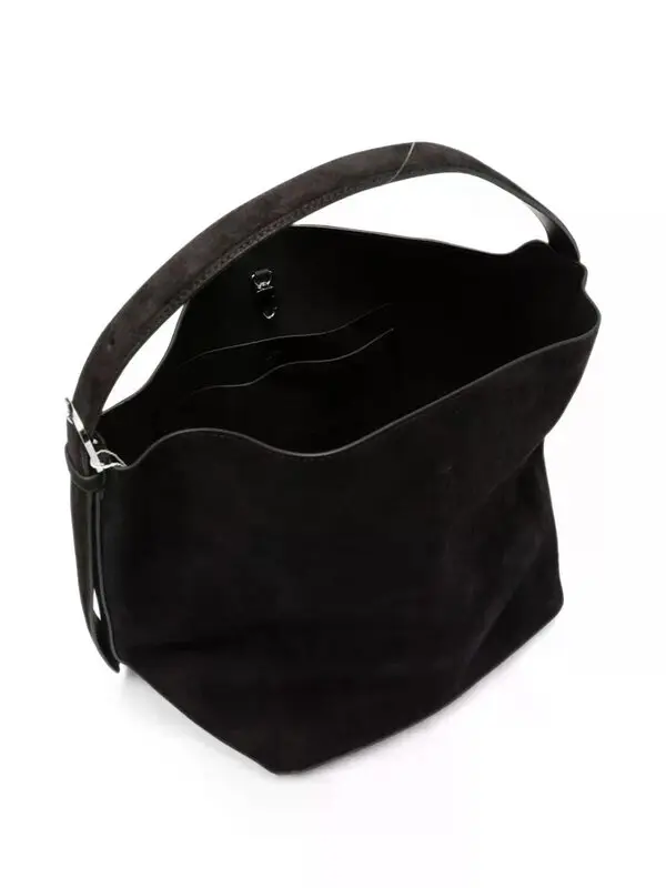 TOTEME Belted Suede Tote Bag