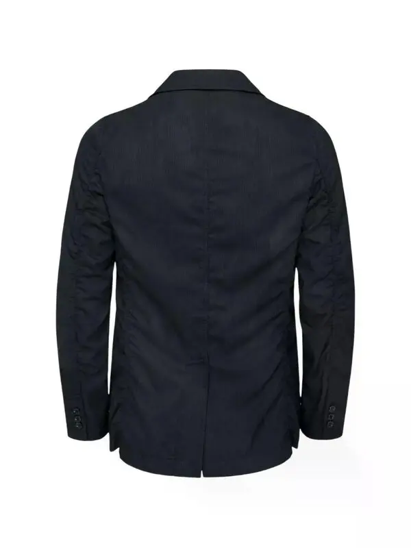 Comme Des Garçons Ruched Pinstripe Jacket