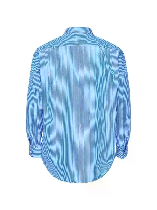Comme Des Garçons Stripe-patterned Shirt