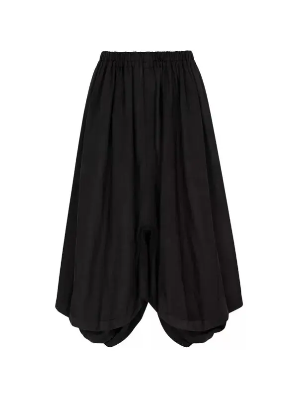 COMME DES GARÇONS TAO Drop-crotch Gathered Trousers