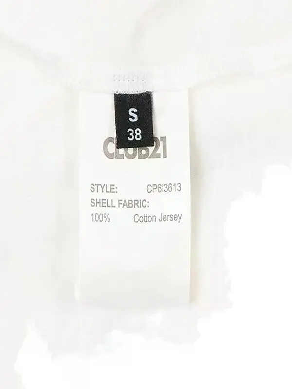 CLUB21 COLLECTION Jersey Split-hem Top